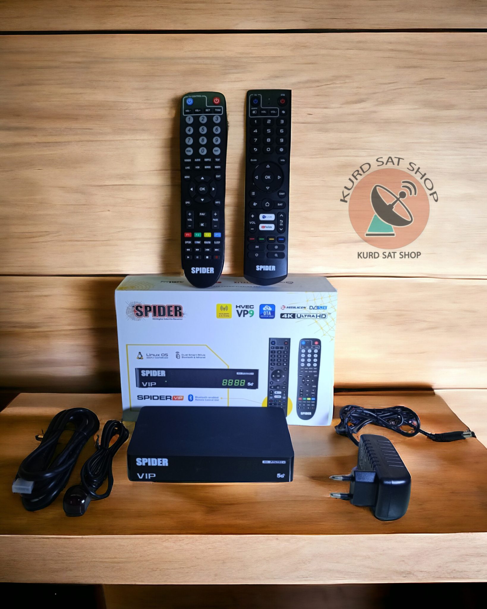 رسیور اسپایدر SPIDER VIP | لوازم کالا