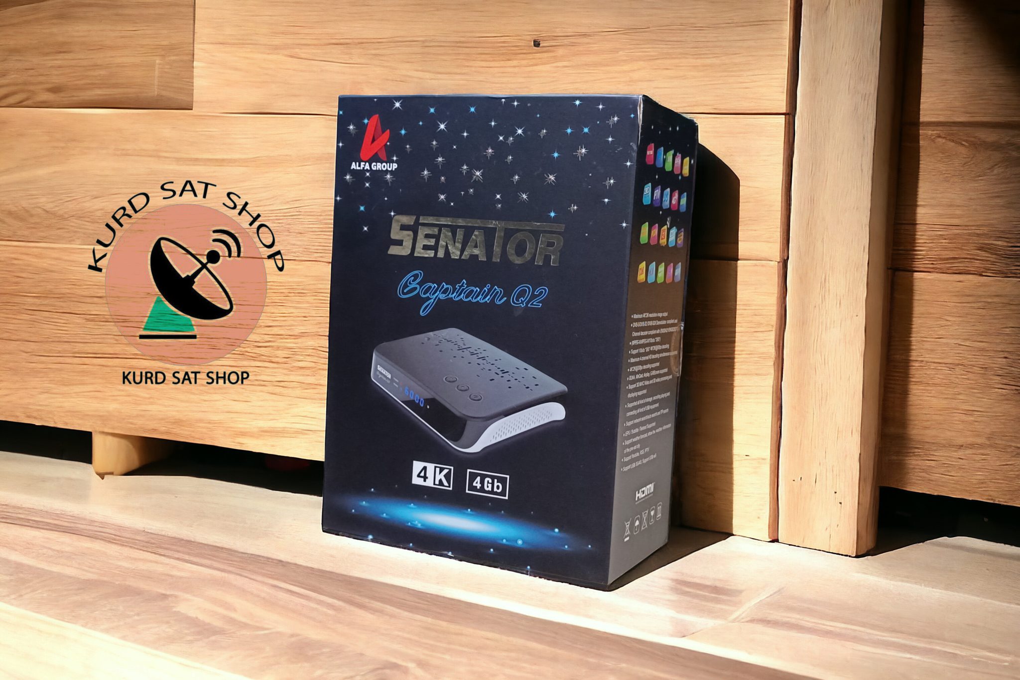 رسیور سناتور کاپتان SENATOR CAPITAN Q2 | لوازم کالا